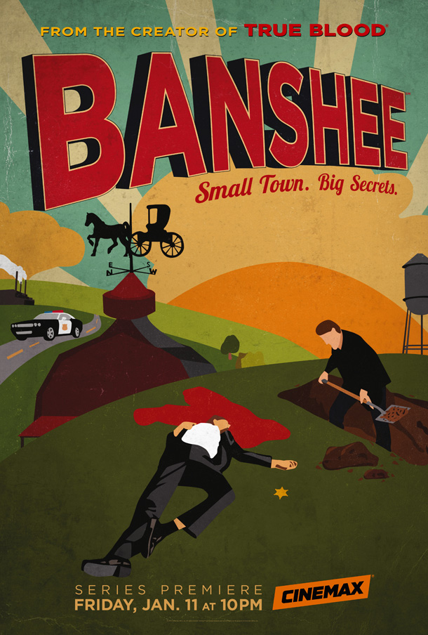 Cartaz e trailer de ‘Banshee’, nova série de Alan Ball | VEJA
