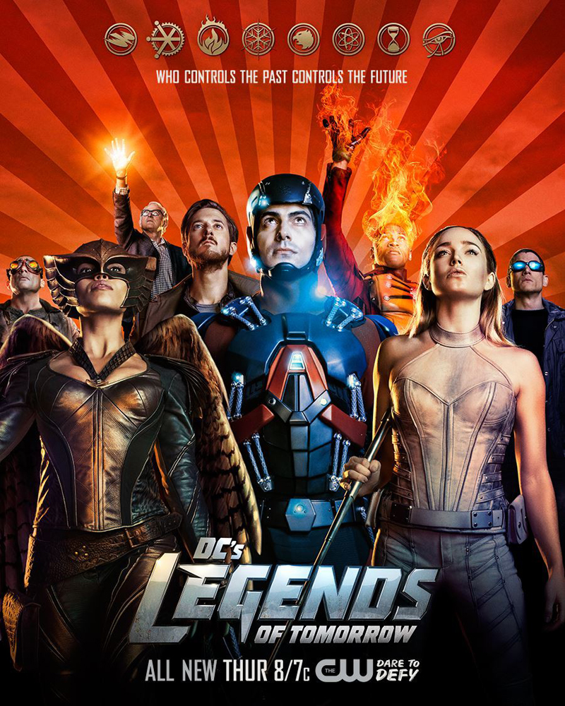 Cartazes de ‘Legends of Tomorrow’ e ‘The Flash’ | VEJA