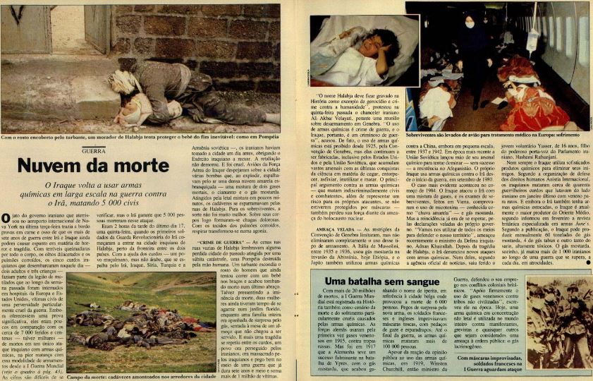 O massacre de Halabja: uma Pompeia destruída pela mão humana | VEJA