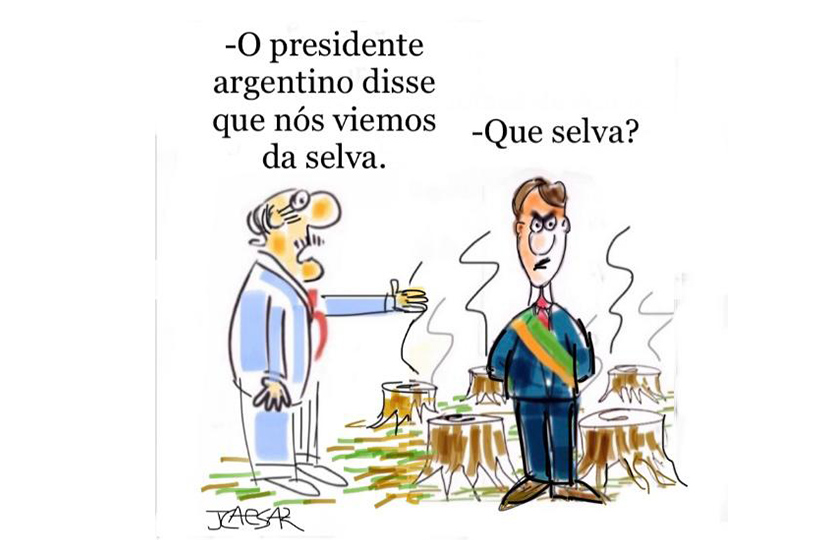 Charge do JCaesar | VEJA