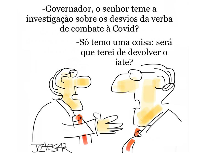 Charge do JCaesar | VEJA