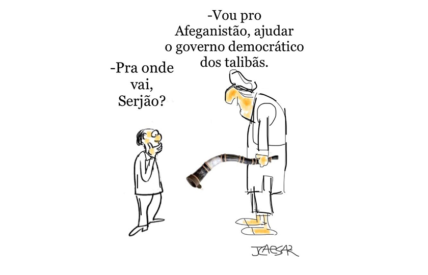 Charge do JCaesar | VEJA