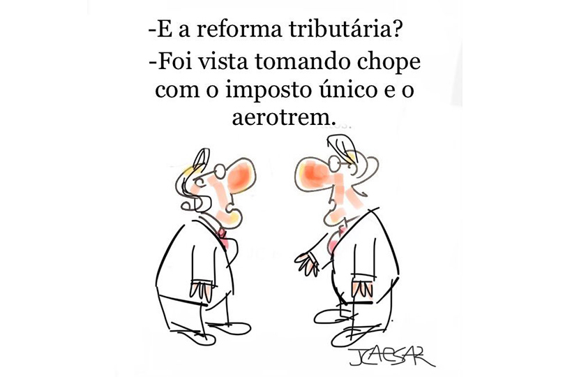 Charge do JCaesar | VEJA