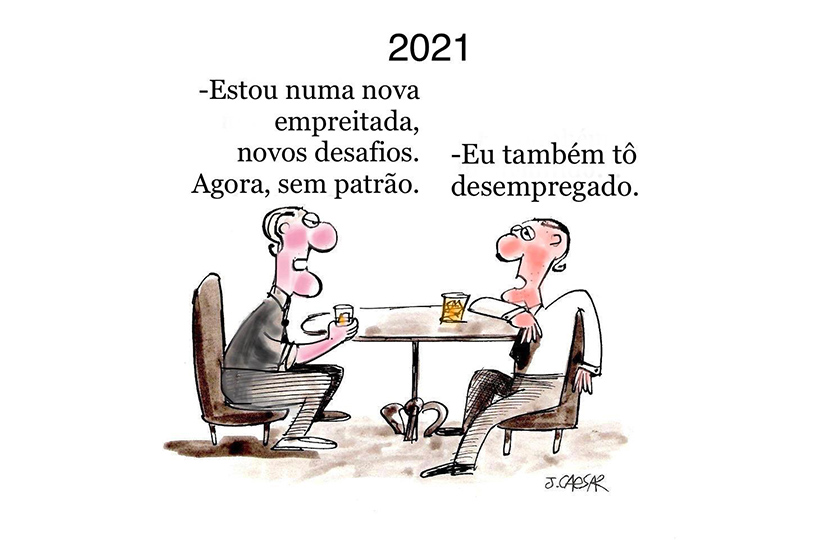 Charge do JCaesar | VEJA