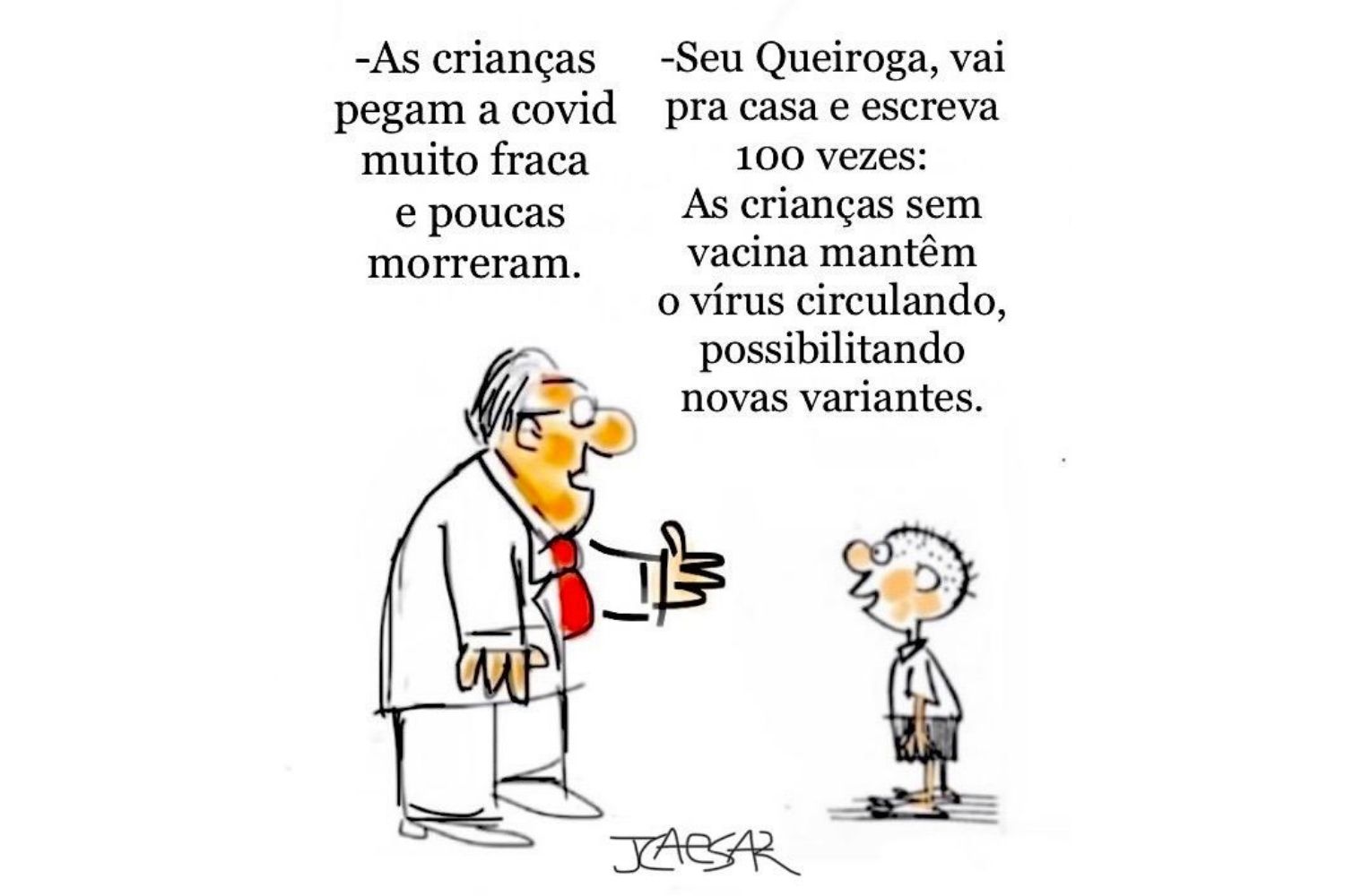 Charge do JCaesar | VEJA