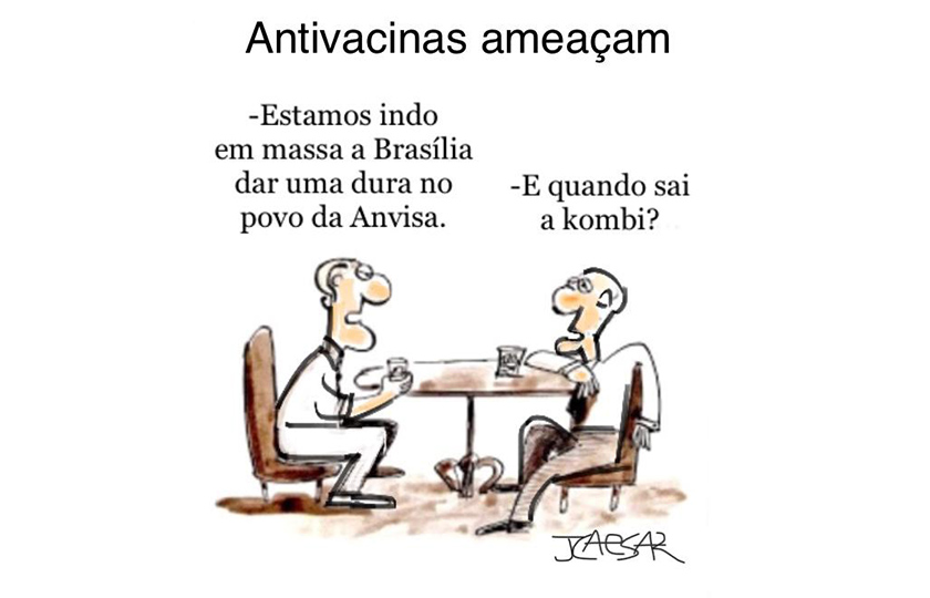 Charge do JCaesar | VEJA