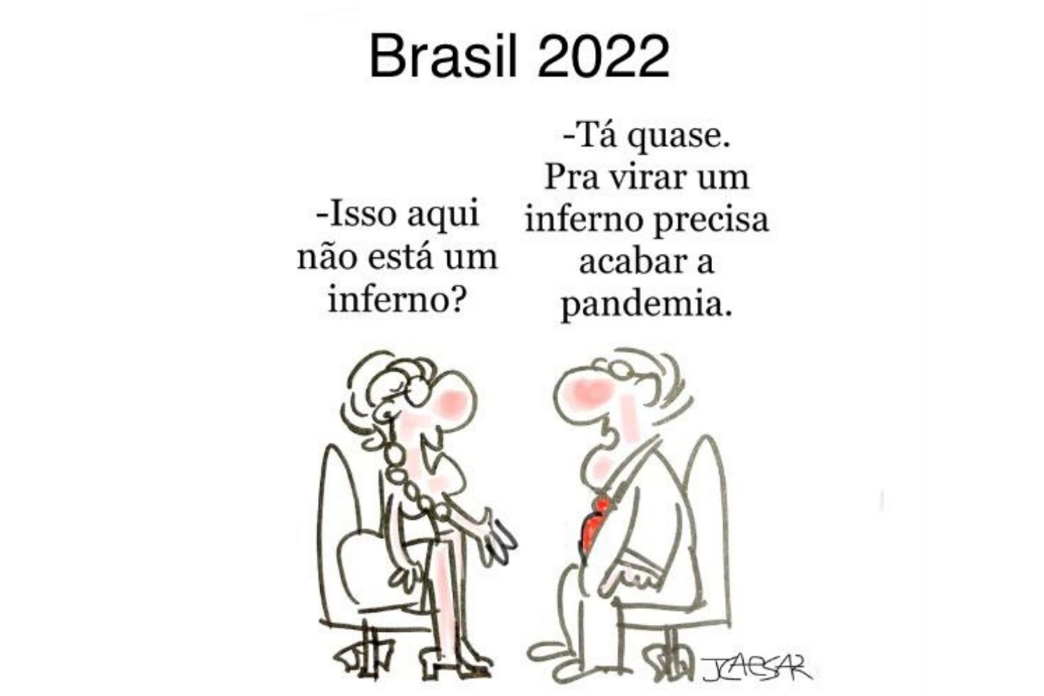 Charge do JCaesar | VEJA