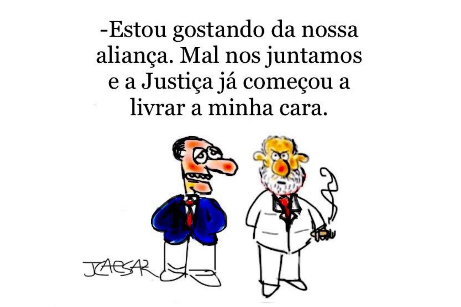 Charge do JCaesar | VEJA