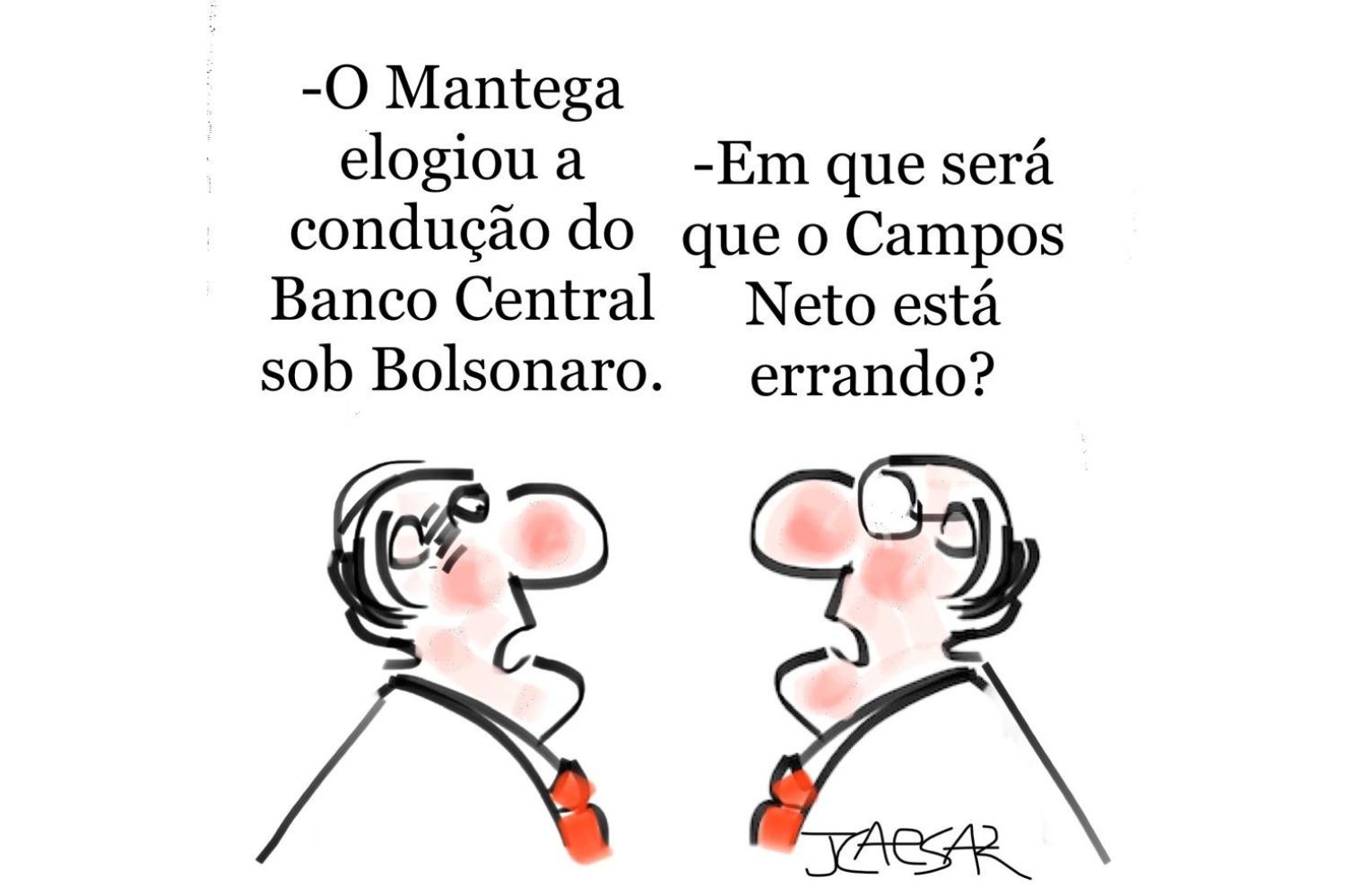 Charge do JCaesar | VEJA