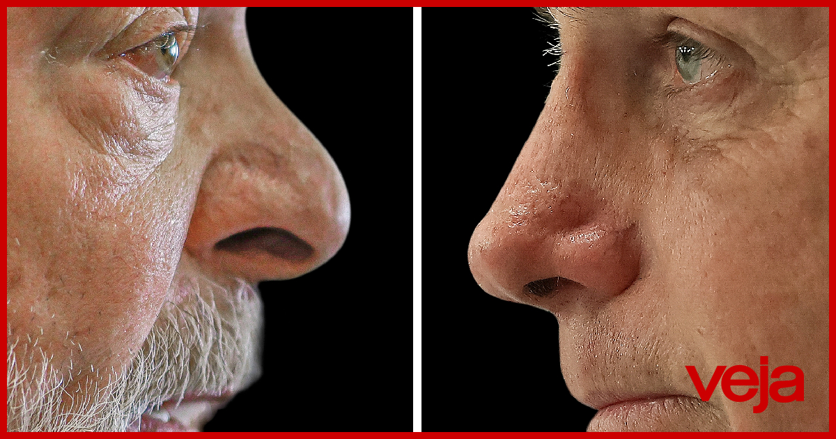 O primeiro “olho no olho” de Bolsonaro e Lula nesta campanha | VEJA