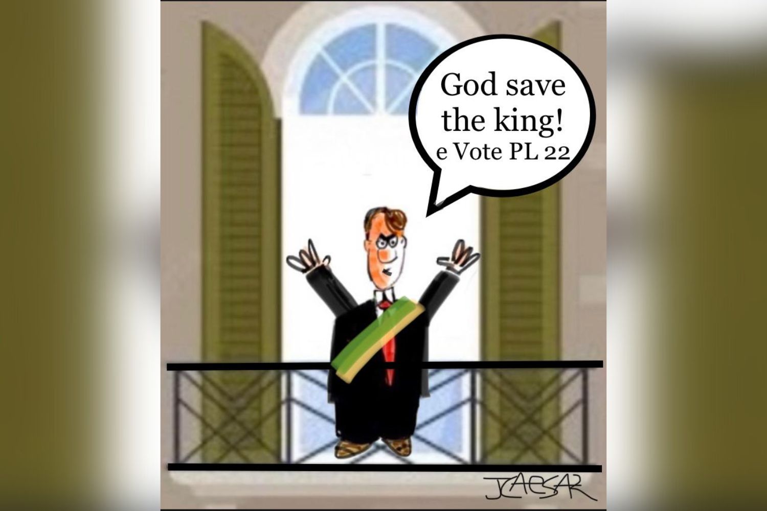 Charge do JCaesar | VEJA