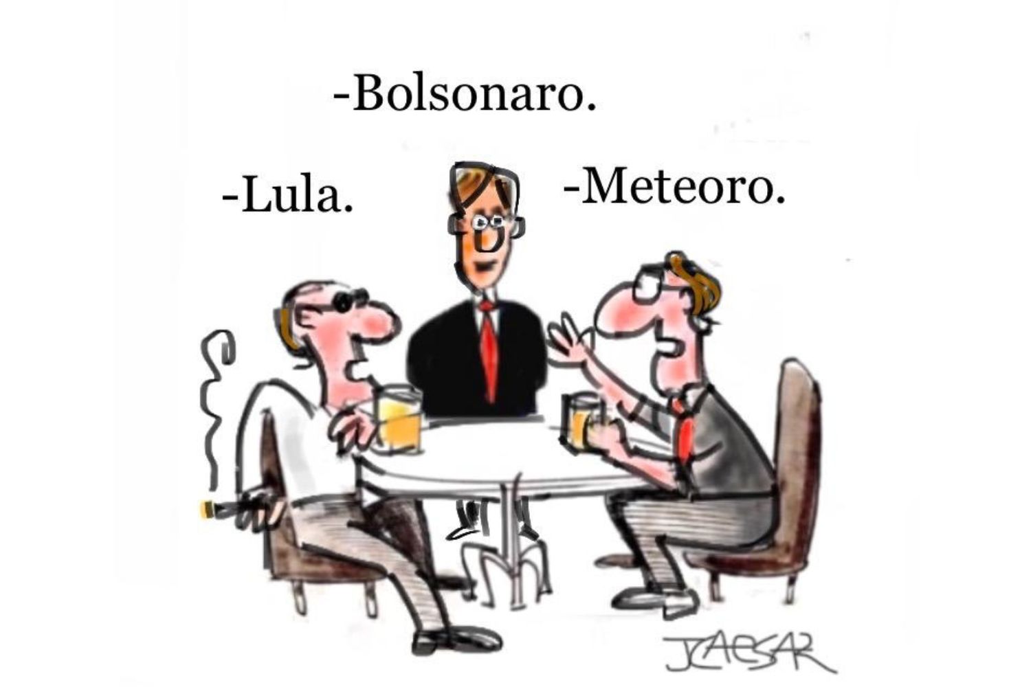 Charge do JCaesar | VEJA