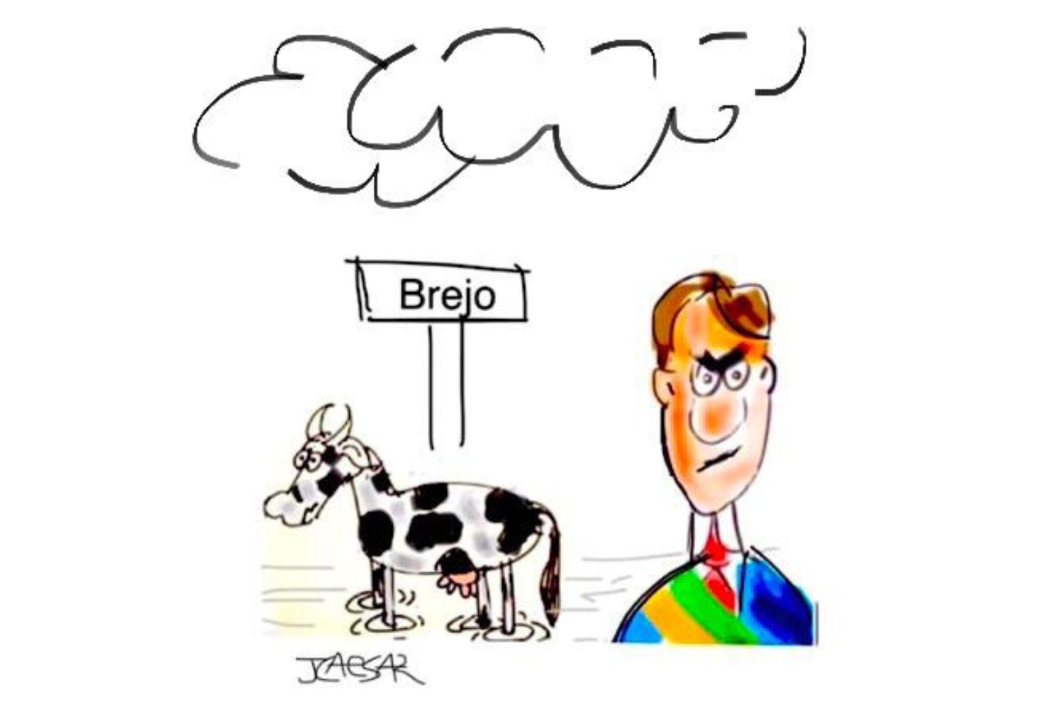 Charge do JCaesar | VEJA