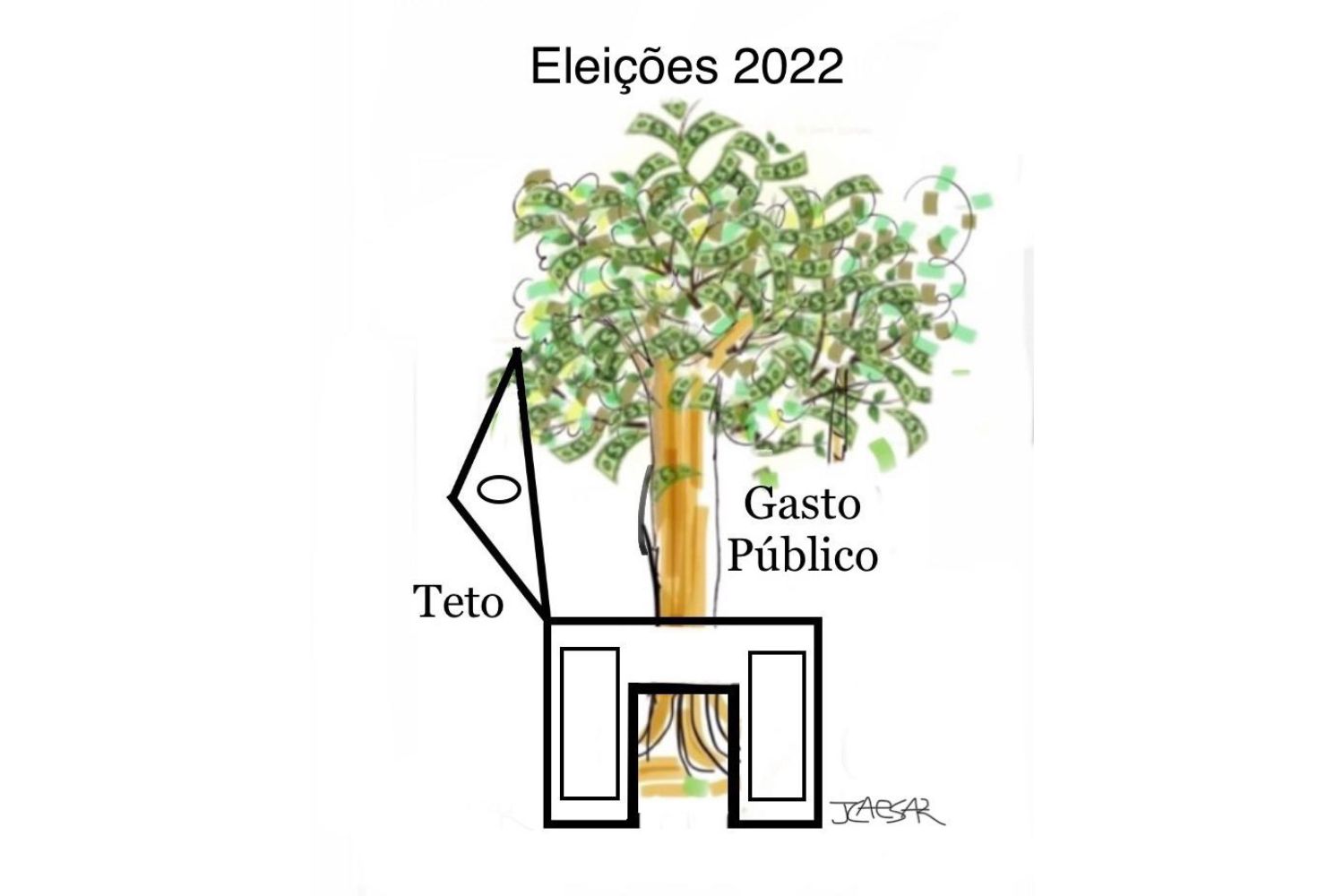Charge do JCaesar | VEJA