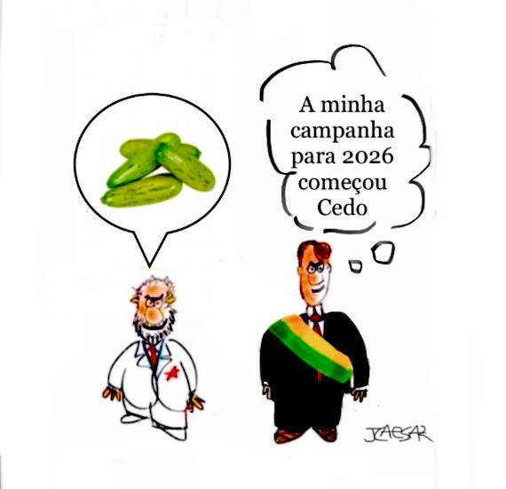 Charge do JCaesar | VEJA