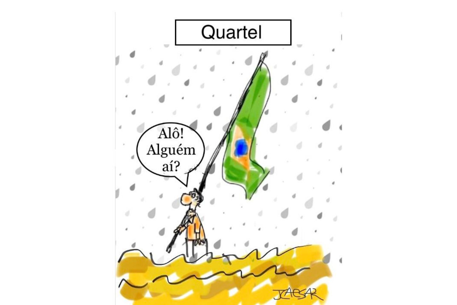 Charge do JCaesar | VEJA