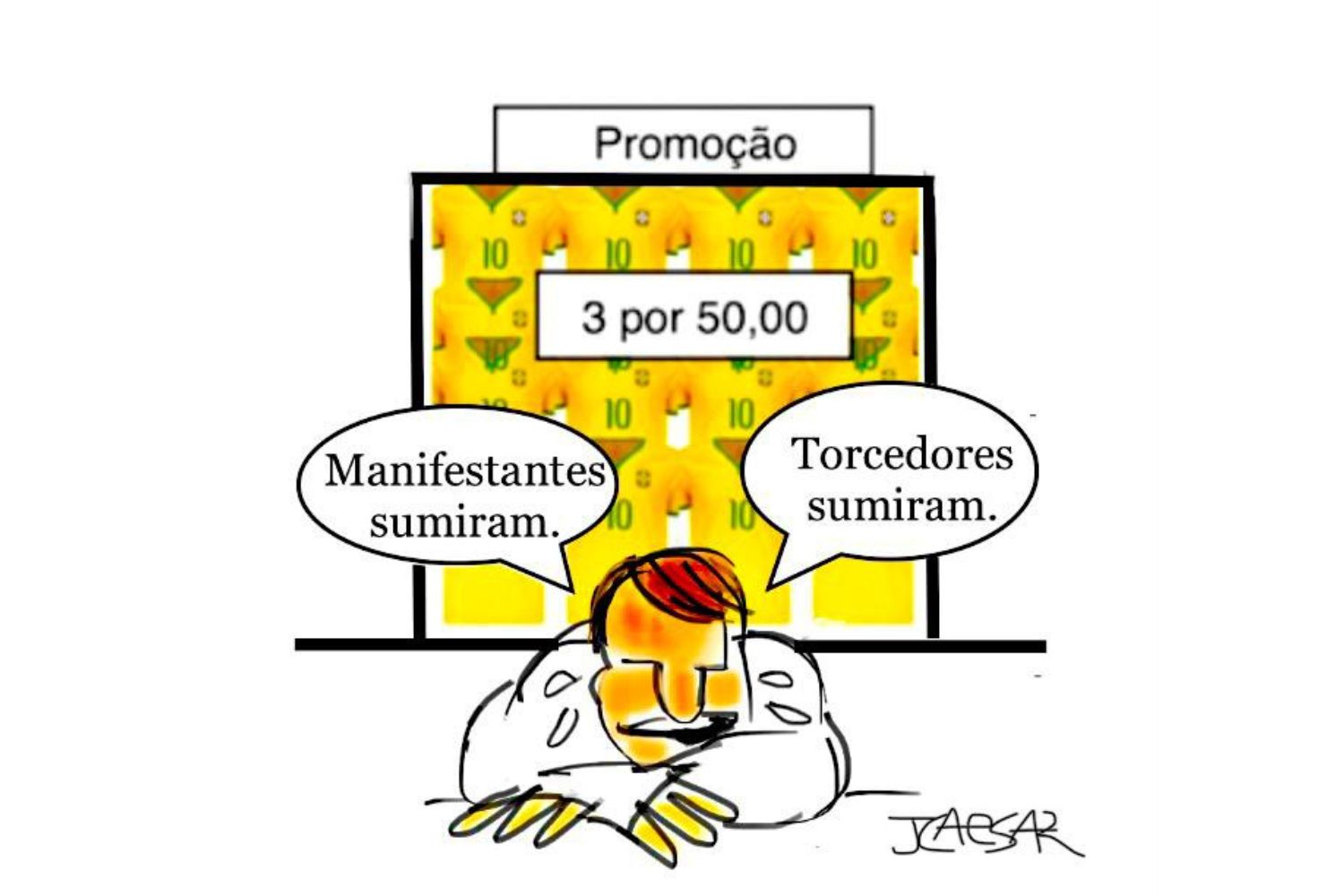 Charge do JCaesar | VEJA