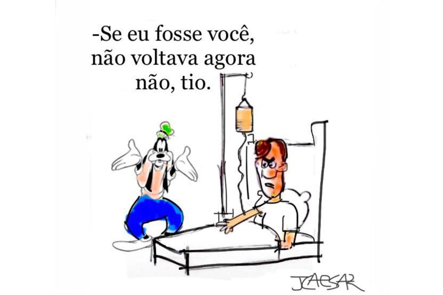 Charge do JCaesar | VEJA