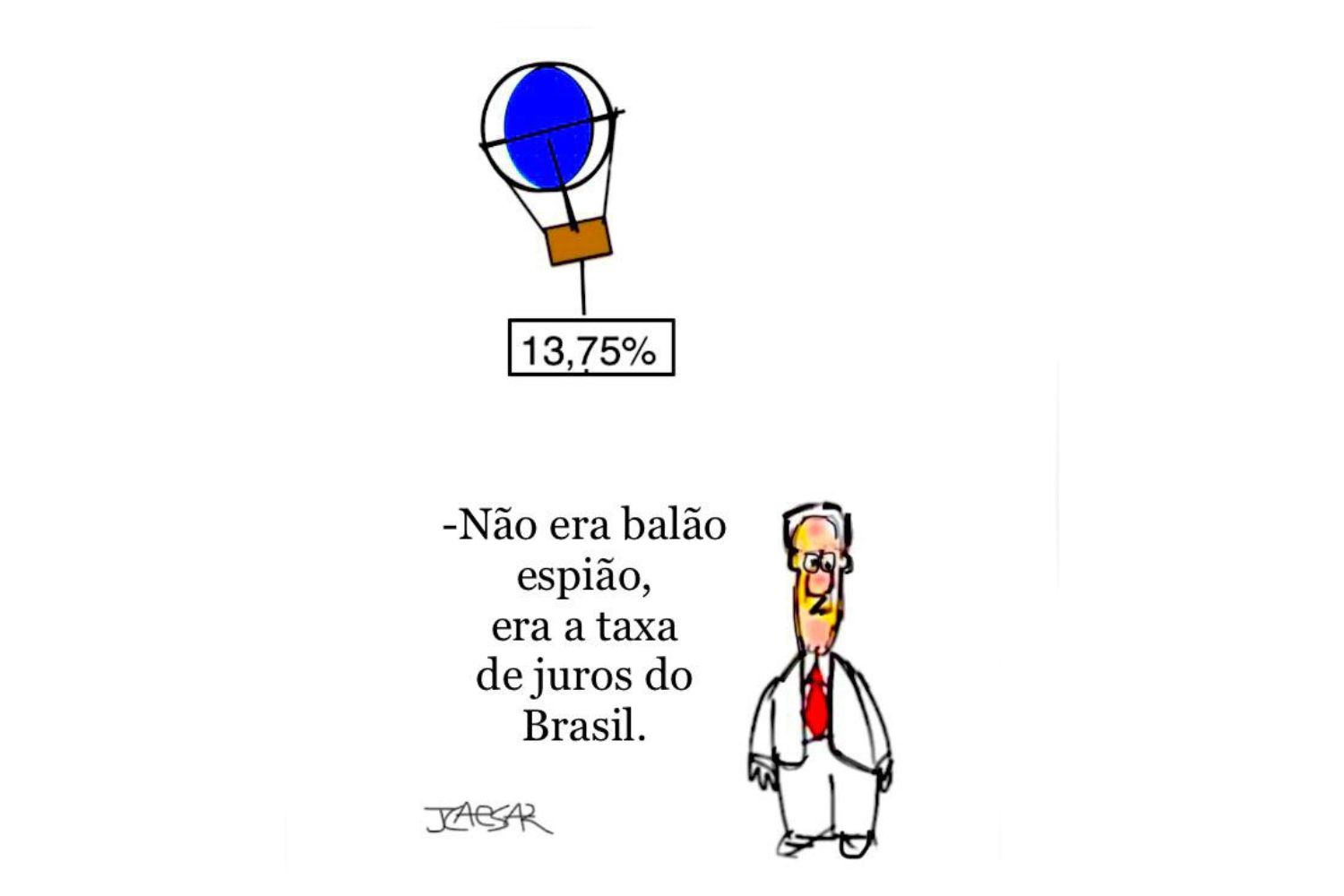 Charge do JCaesar | VEJA