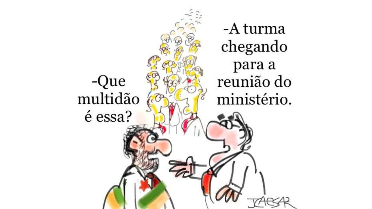 Charge do JCaesar | VEJA