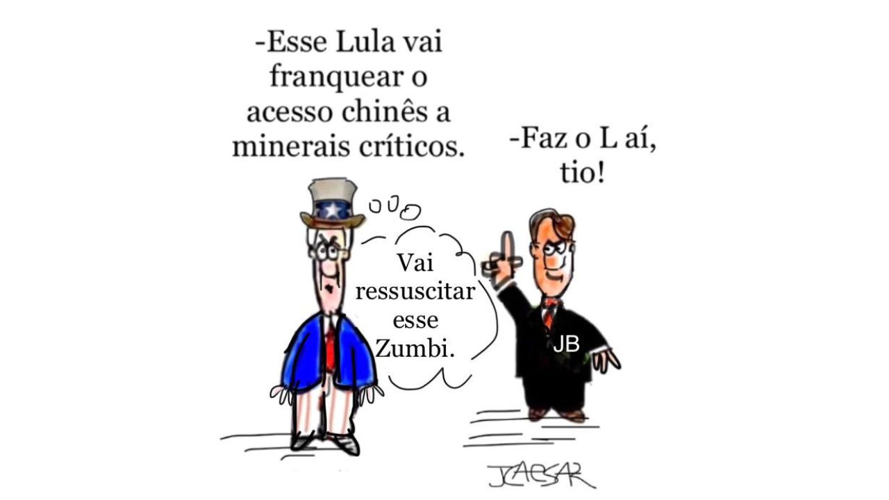 Charge do JCaesar | VEJA