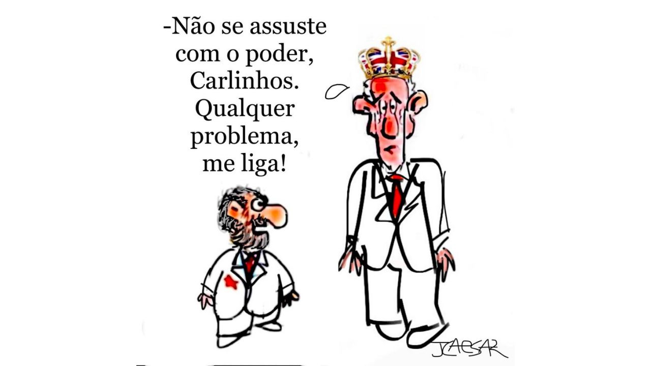 Charge do JCaesar | VEJA
