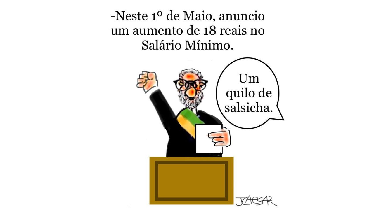 Charge do JCaesar | VEJA