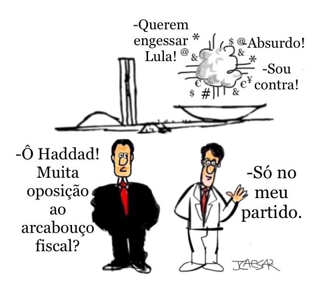 Charge do JCaesar | VEJA