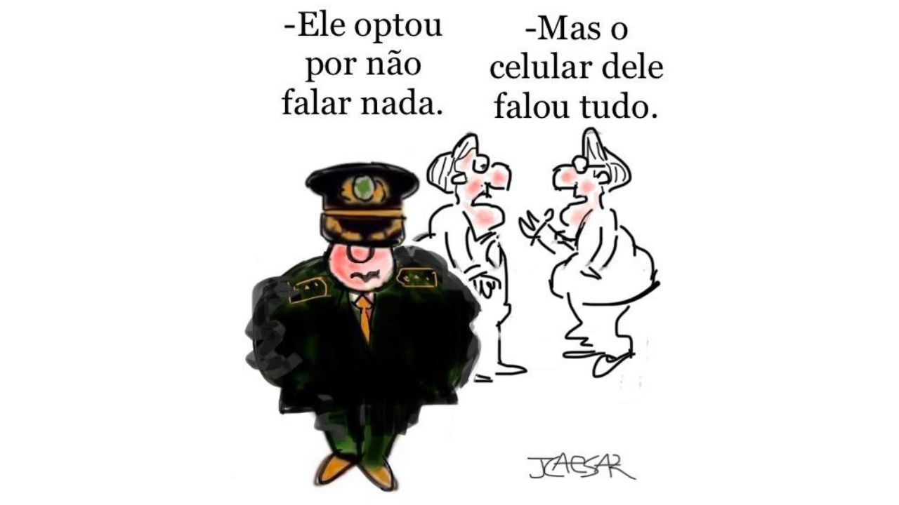 Charge do JCaesar | VEJA