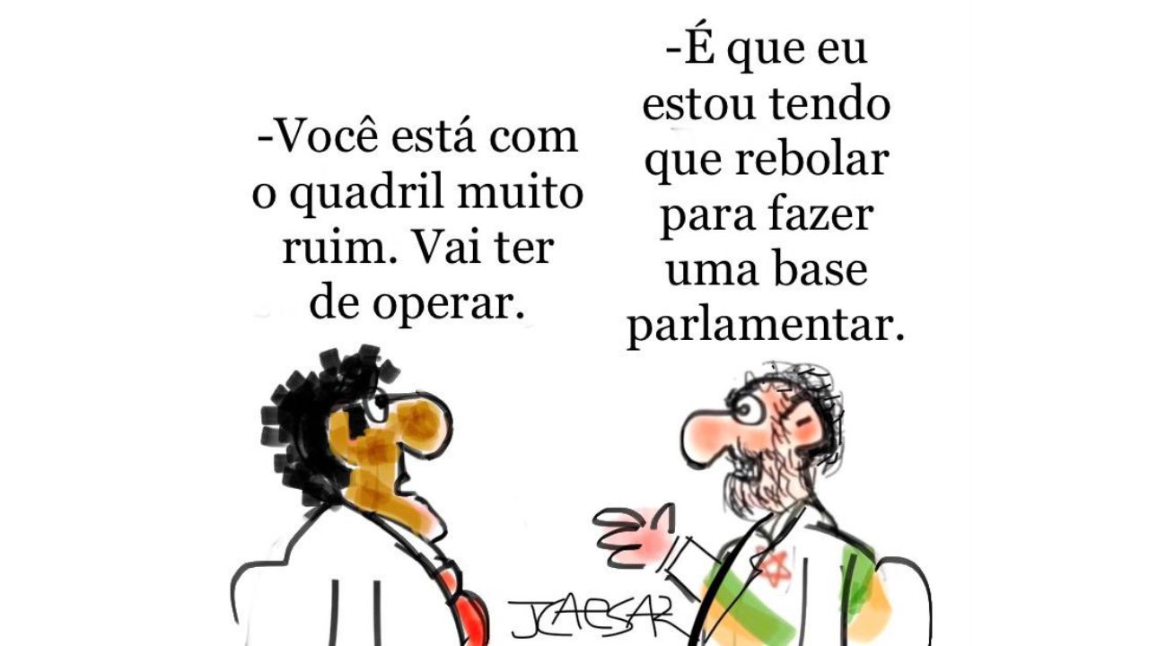 Charge do JCaesar | VEJA