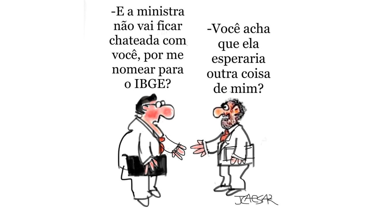 Charge do JCaesar | VEJA