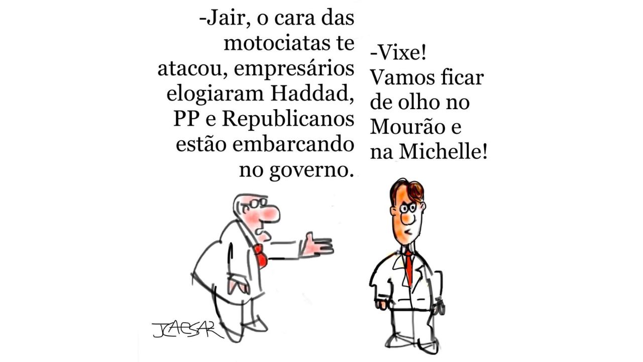 Charge do JCaesar | VEJA
