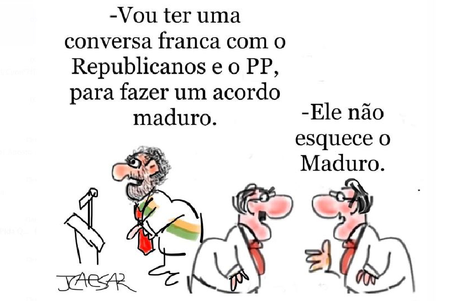 Charge do JCaesar | VEJA