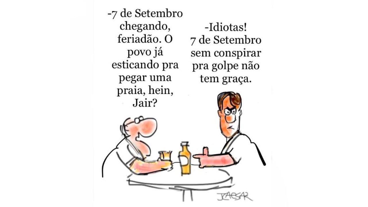 Charge do JCaesar | VEJA