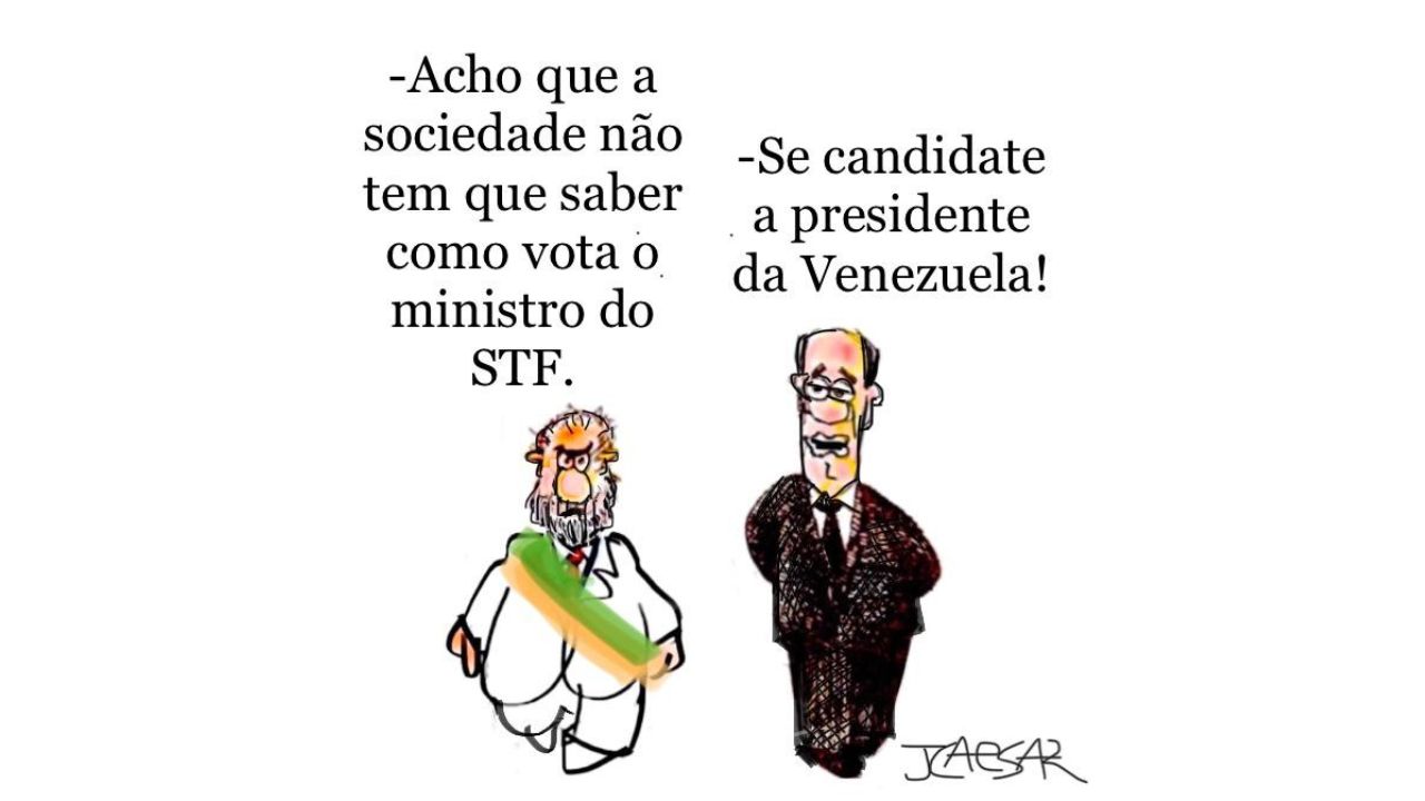 Charge do JCaesar | VEJA