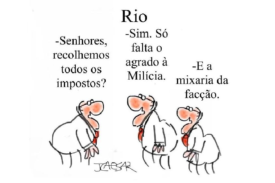 Charge do JCaesar | VEJA