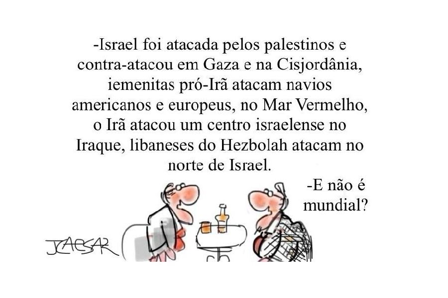 Charge do JCaesar | VEJA