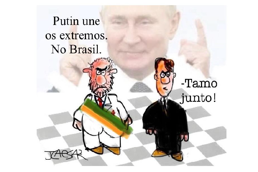 Charge do JCaesar | VEJA