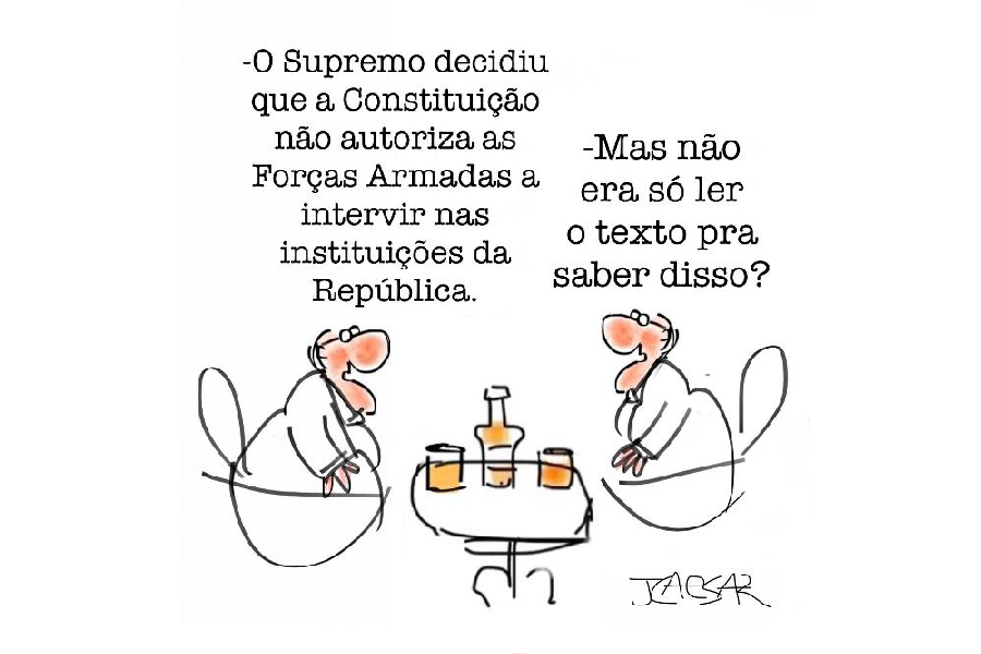 Charge do JCaesar | VEJA