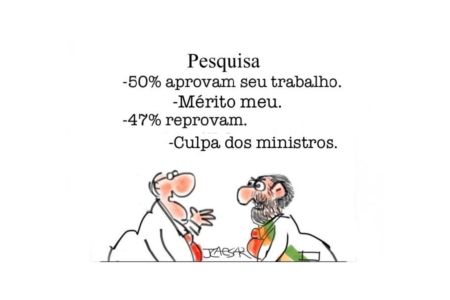 Charge do JCaesar | VEJA