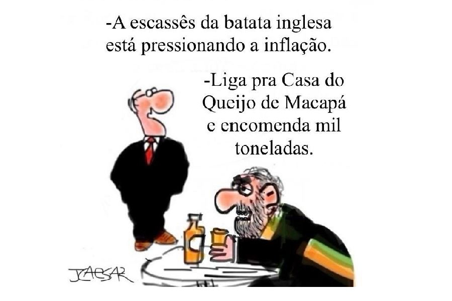 Charge do JCaesar | VEJA