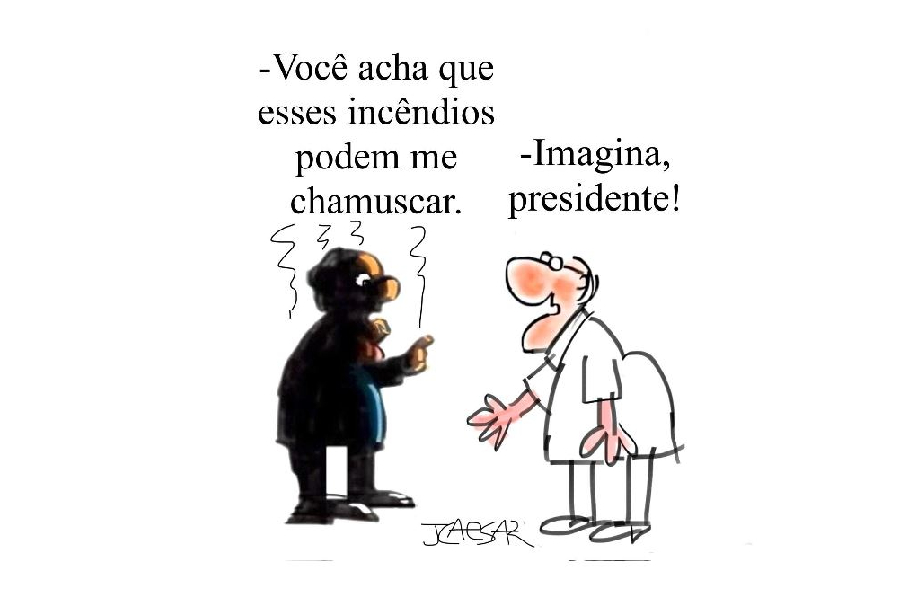 Charge do JCaesar | VEJA