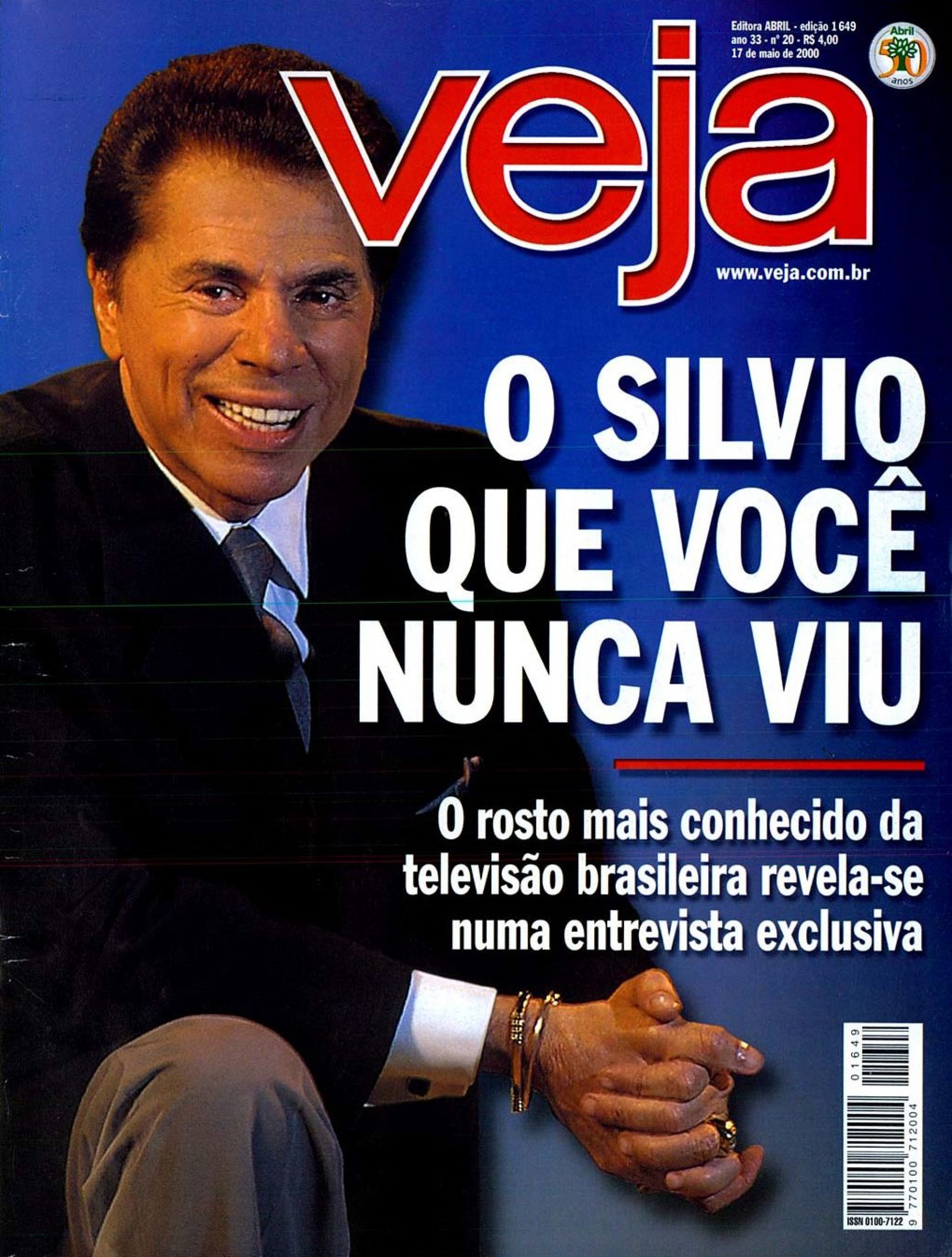 As entrevistas brilhantes de Silvio Santos a capas de VEJA | VEJA