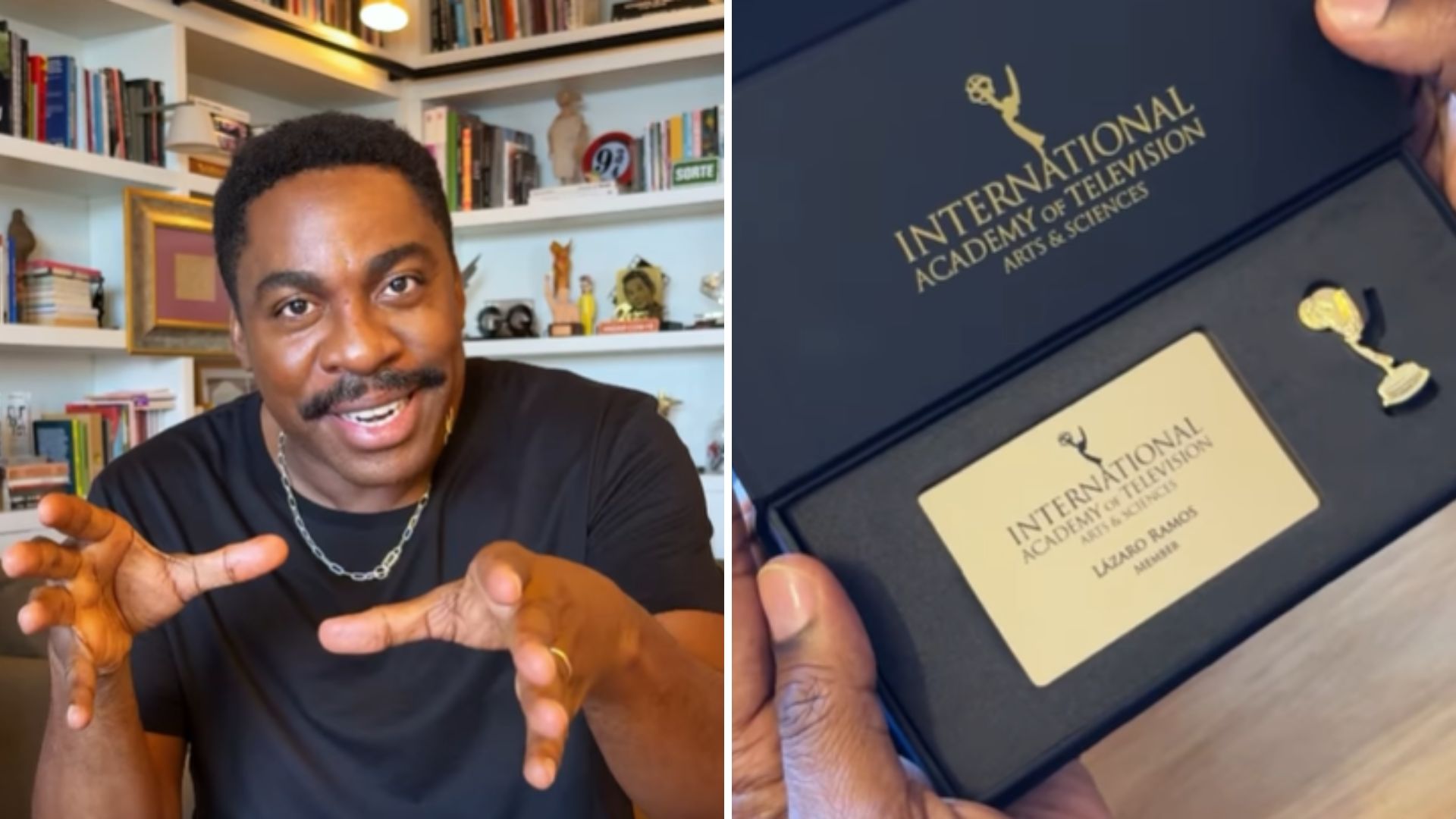 O que fará Lázaro Ramos na Academia do Emmy Internacional | VEJA