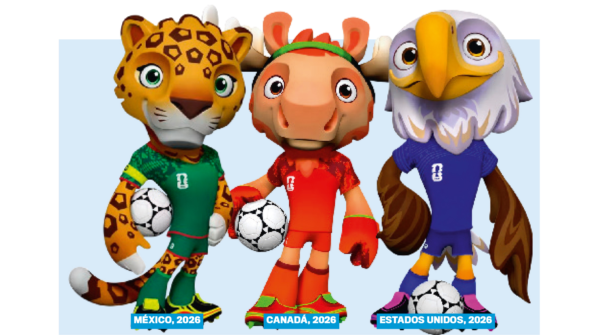 Mascotes da Copa de 2026 farão sucesso? O que indica histórico de ...