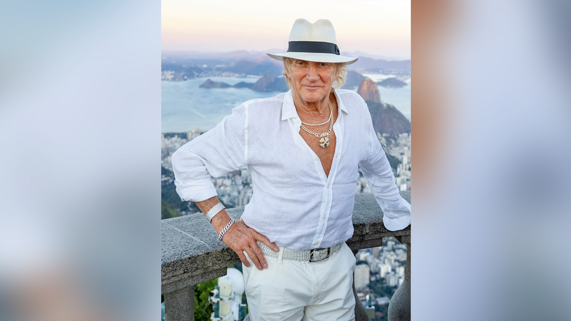 A nova passagem de Rod Stewart pelo Rio às vésperas de megaoperação | VEJA